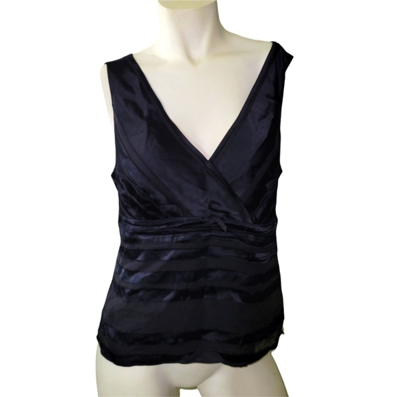 The Limited | Tops | 425 Express Tank Top Part Silk Wrapped Aesthetic ...